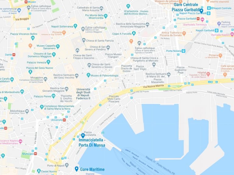 Aéroport de Naples : navette jusqu'au centre-ville et infos principales ...